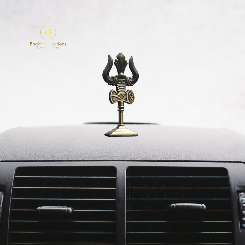 Mahadev Trishul Car Dashboard – Bhakti Collections